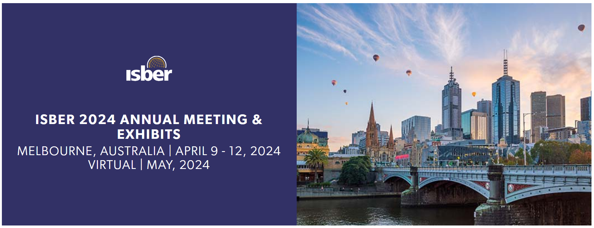 ISBER 2024 Annual Meeting in Melbourne, Australia - Victorian Cancer ...
